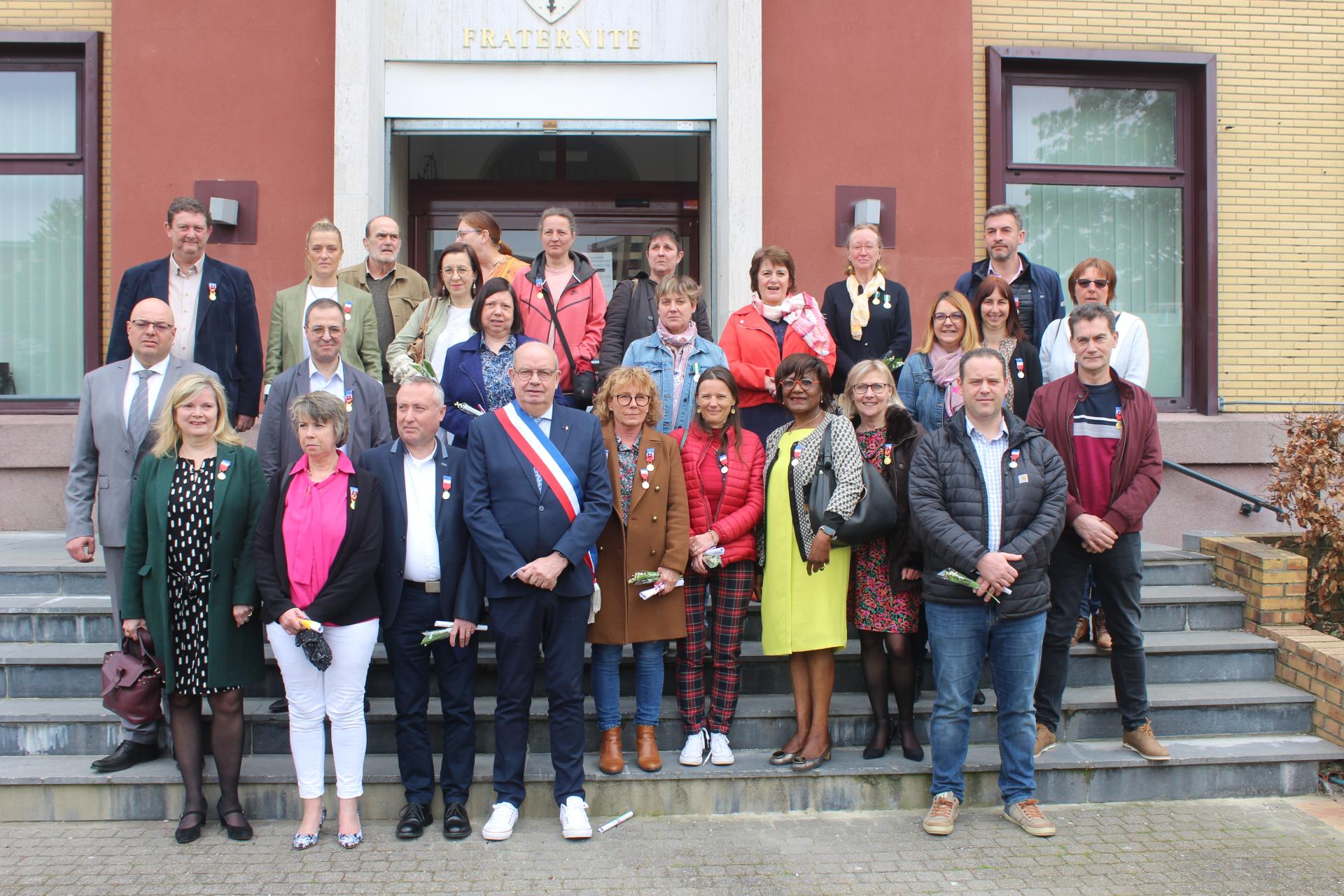 1er mai : remise des médailles du travail | Ville de Ronchin