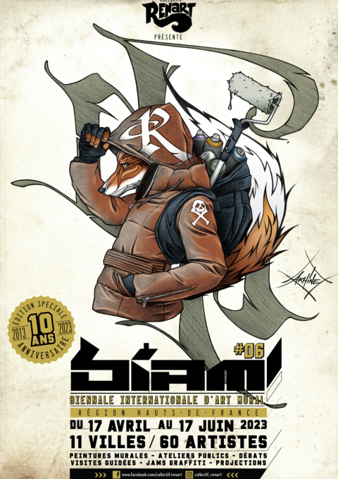 BIAM : 2 nouvelles fresques bientôt à Ronchin | Ville de Ronchin